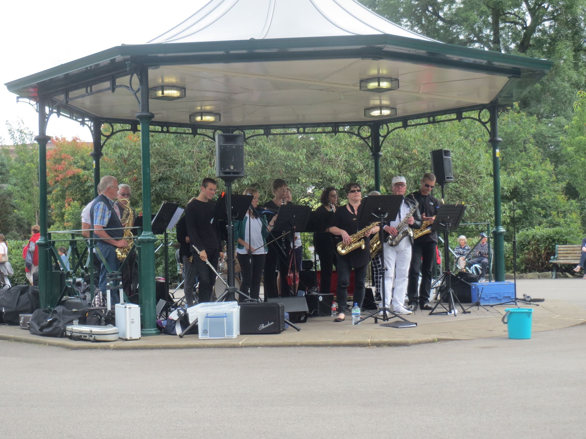 Saturday 10th August 2024 – Ilkley Bandstand – Guiseley Jazz Band