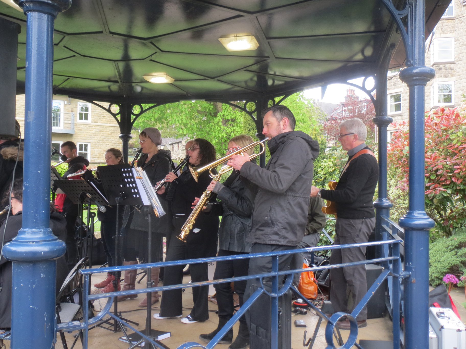 Saturday 11th May 2024 – Ilkley Bandstand – Guiseley Jazz Band